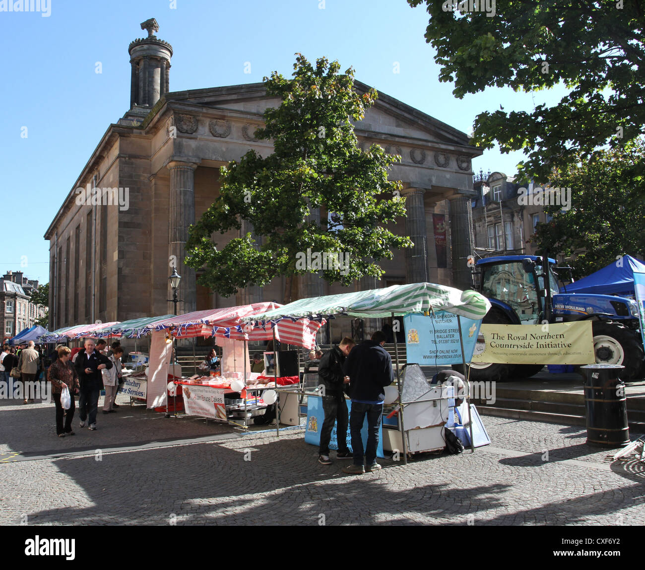 Elgin food and drink festival Elgin Scotland September 2012 Stock Photo ...