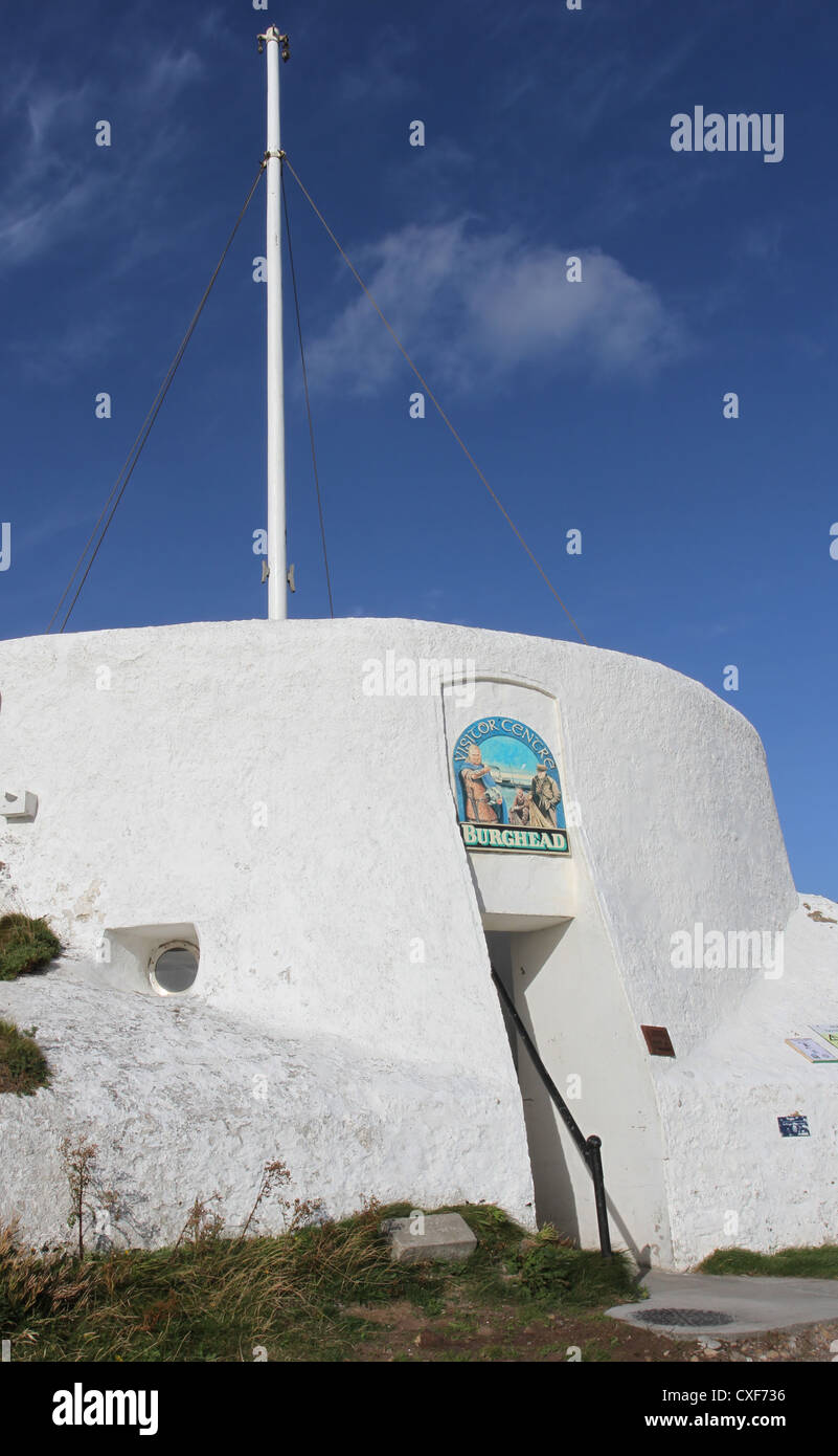 Burghead visitors centre Scotland September 2012 Stock Photo - Alamy