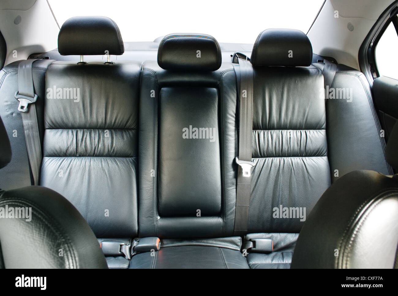 Back passenger seats in a modern car Stock Photo - Alamy