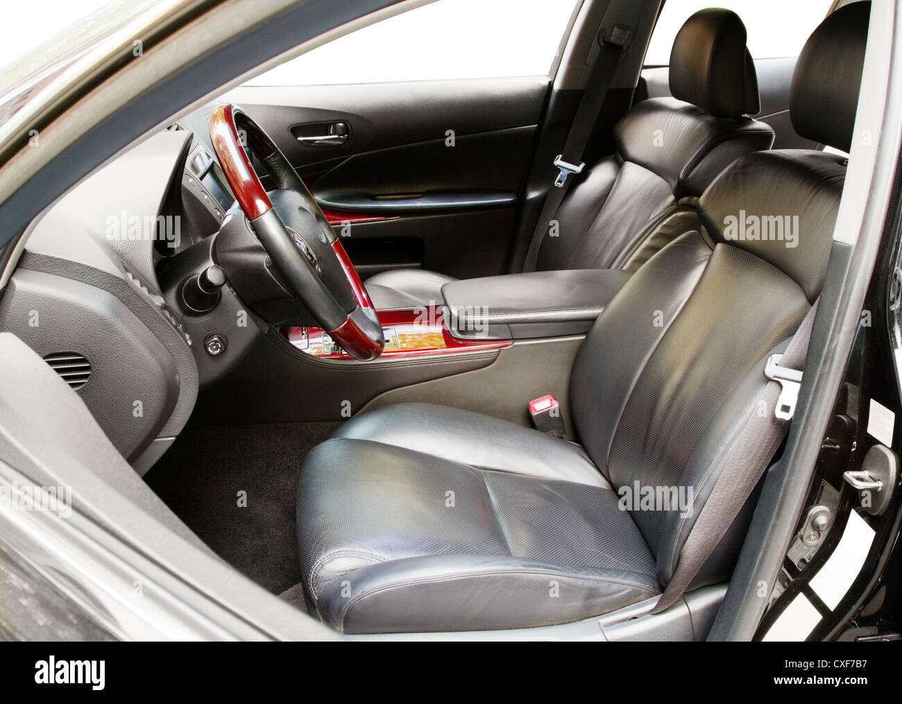 Leather Car Seat Front View