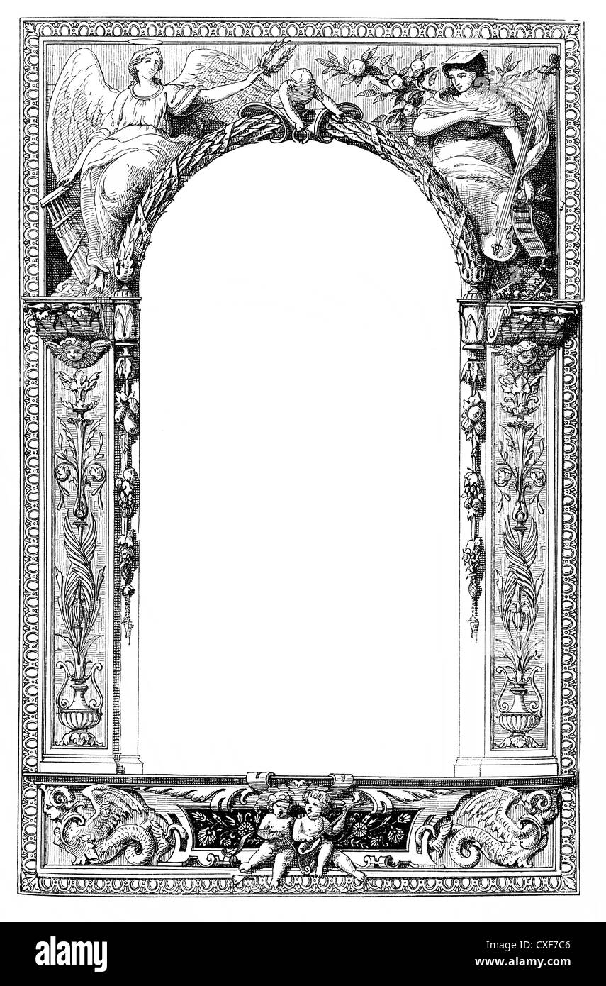 Decorative border hi-res stock photography and images - Alamy