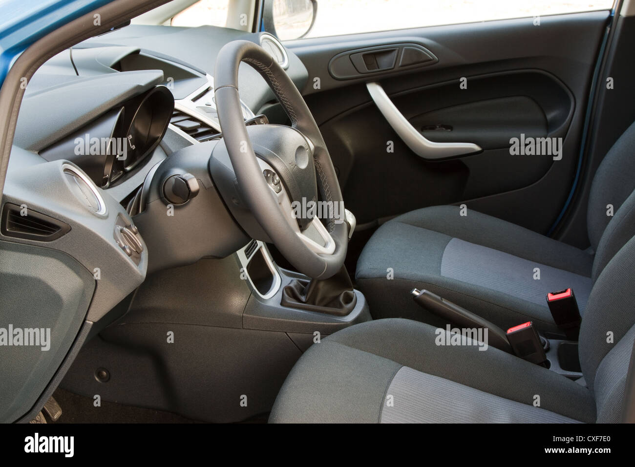 Interior of a modern car, front seats Stock Photo - Alamy