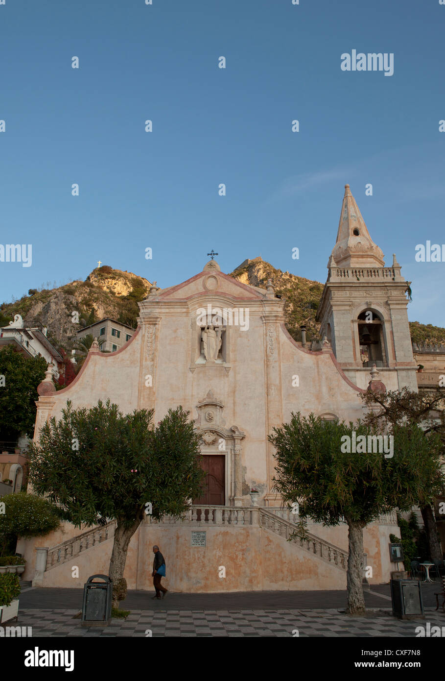 Church of San Giuseppe in Taormina, Sicily Stock Photo - Alamy