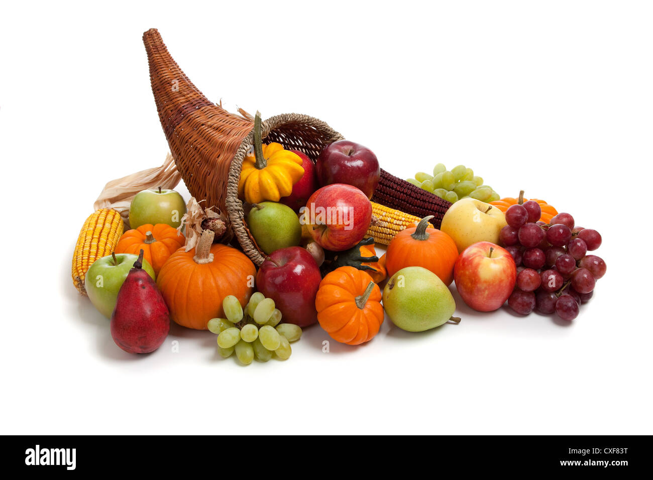 Fall autumn cornucopia Stock Photo - Alamy