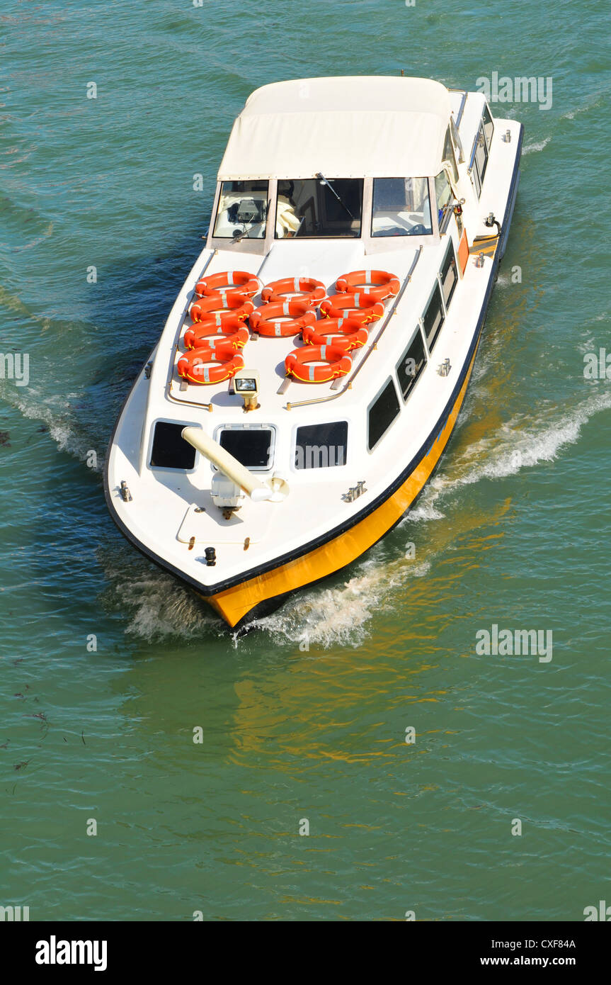 Small boat across channel hi-res stock photography and images - Alamy