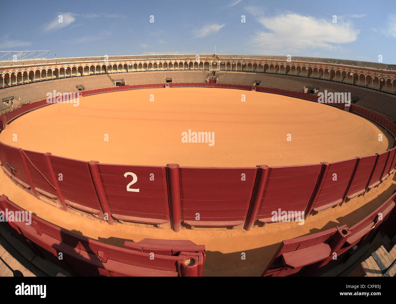 Seville bull ring Stock Photo - Alamy