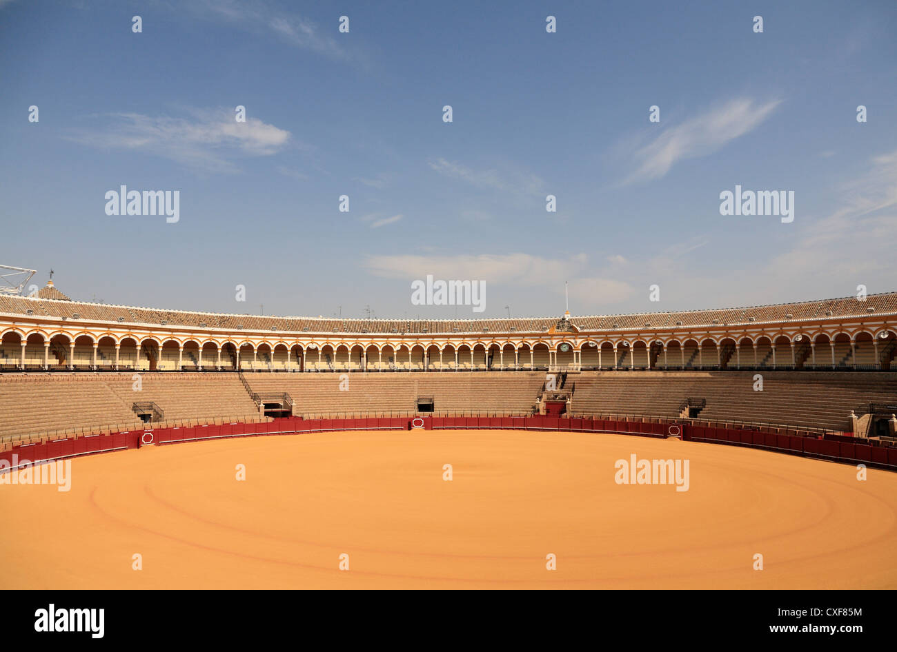 Seville bull ring Stock Photo - Alamy