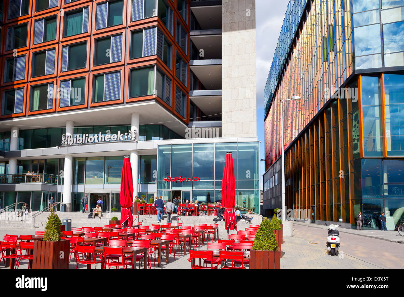 Amsterdam library - Amsterdam, Netherlands, Europe Stock Photo - Alamy