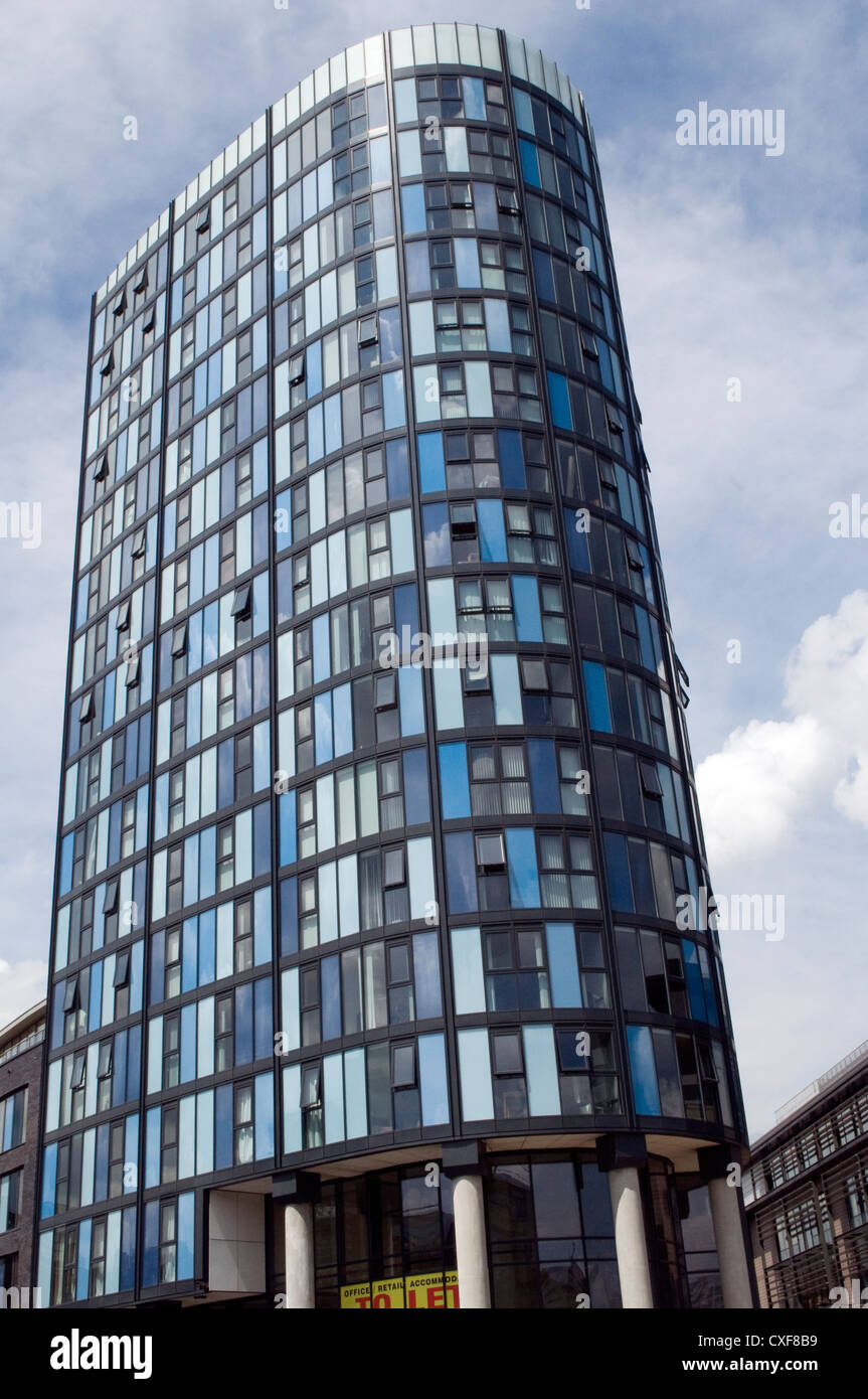 Sheffield new tower-block Stock Photo - Alamy