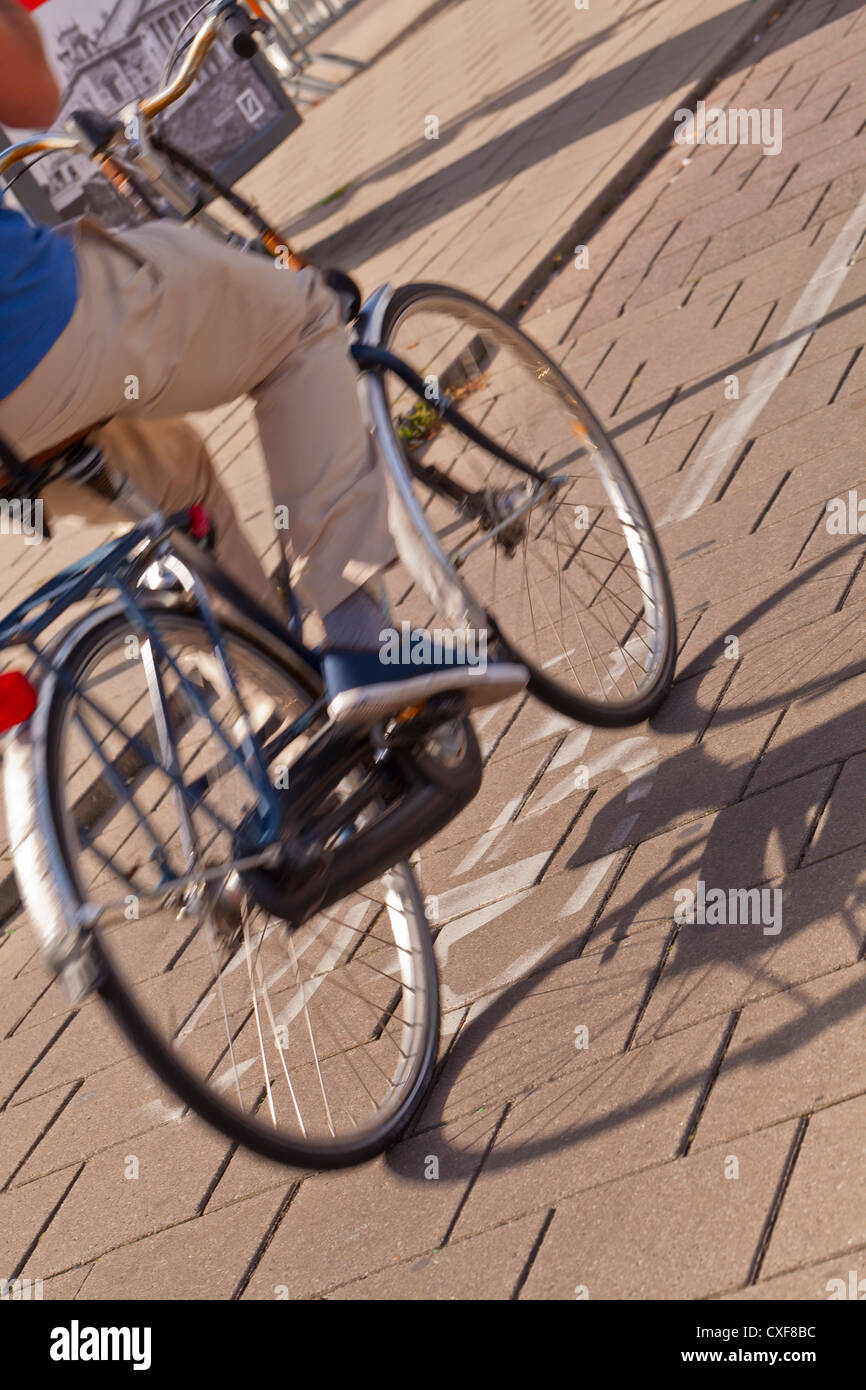 Amsterdam cycle lane hi-res stock photography and images - Alamy