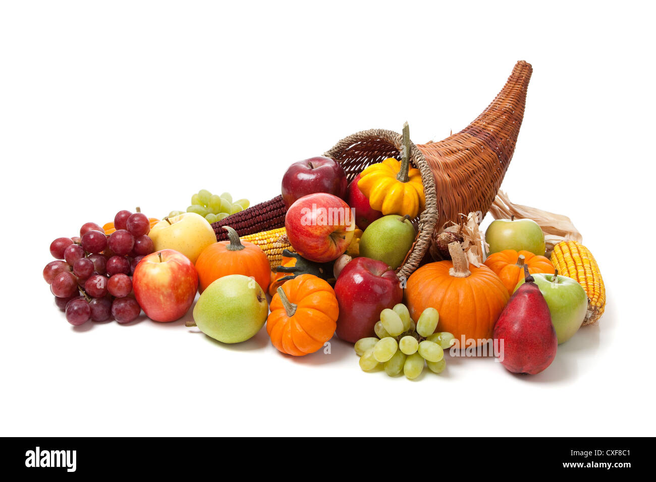Cornucopia Cut Out Stock Images & Pictures - Alamy