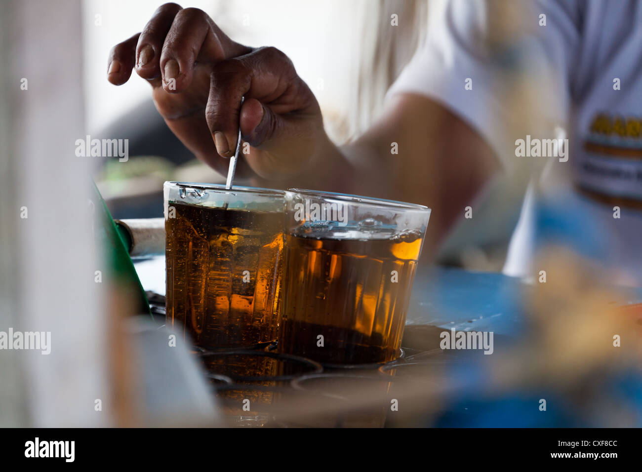 Tea on a boat hi-res stock photography and images - Alamy