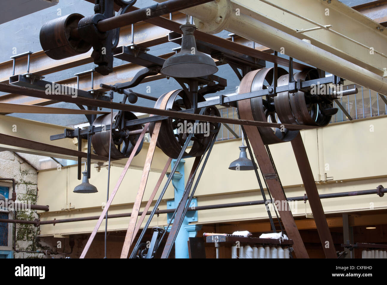 Masson Mills, Matlock Bath, Matlock, Derbyshire Stock Photo - Alamy