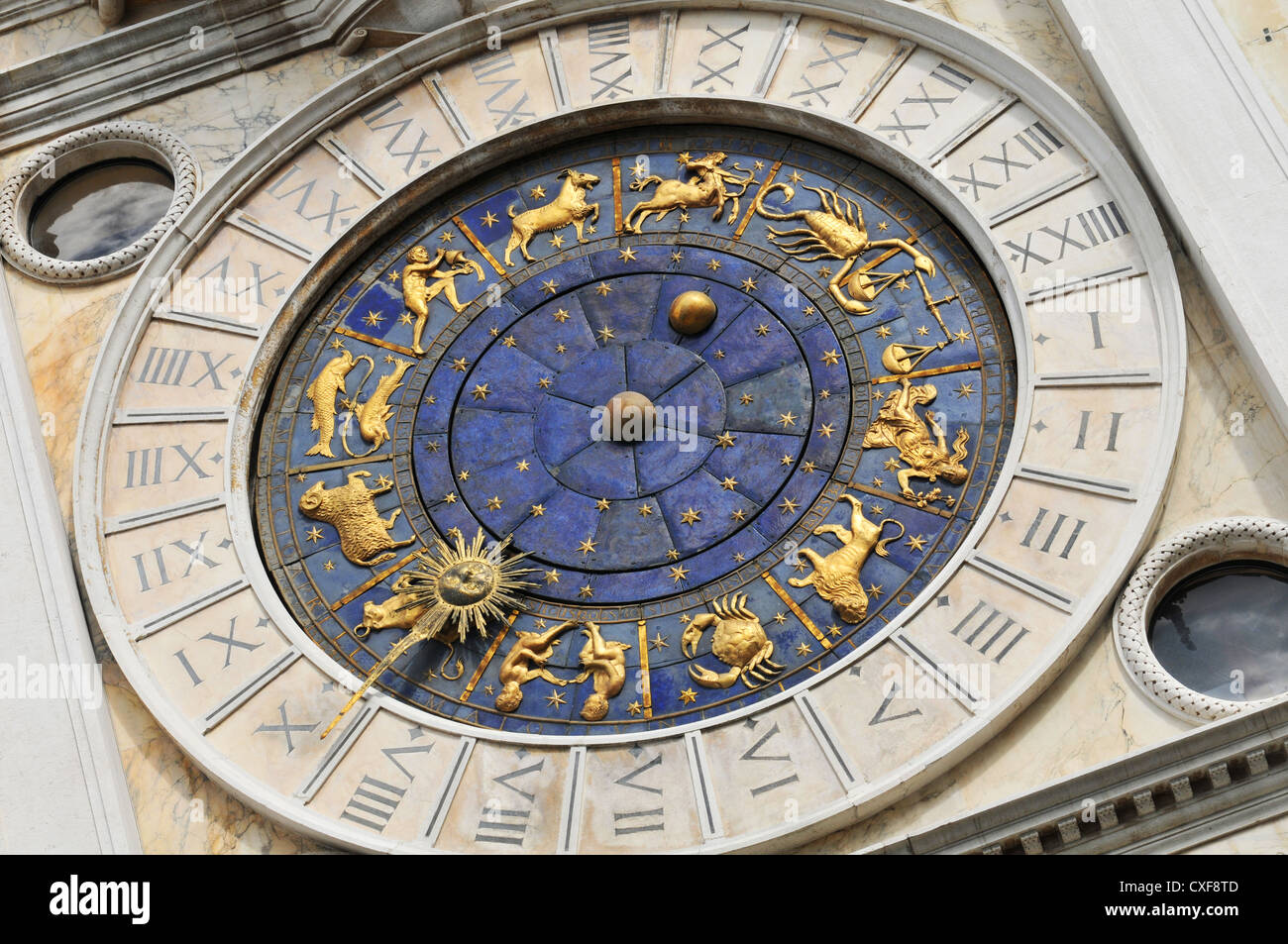 St. Mark's Clock Tower (Torre dell'Orologio) in Piazza di San Marco ...