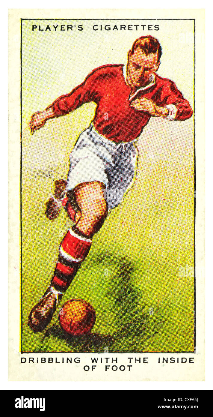 Cigarette Card; "Hints on Association Football" (John Player and Sons ...