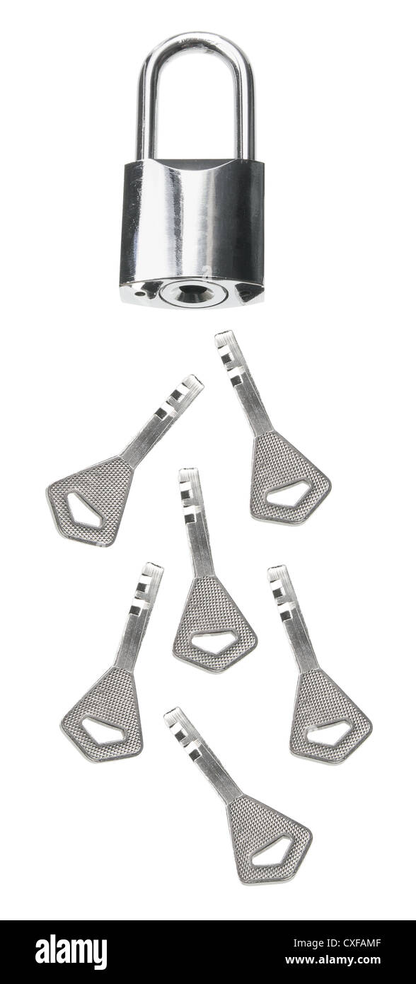 Padlocks and Keys Stock Photo - Alamy