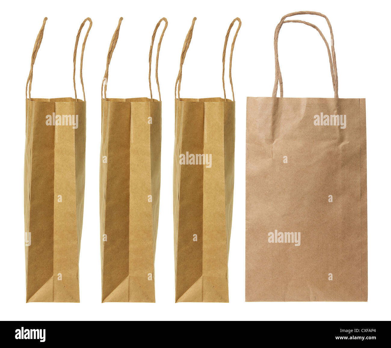 Brown Paper Bags Stock Photo - Alamy