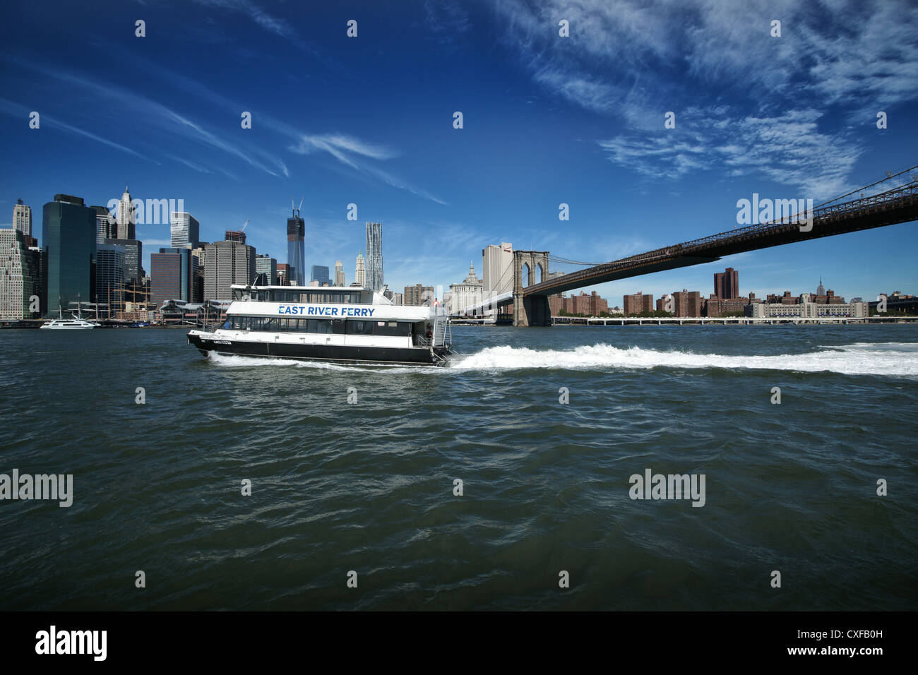 East river ferry view hi-res stock photography and images - Alamy