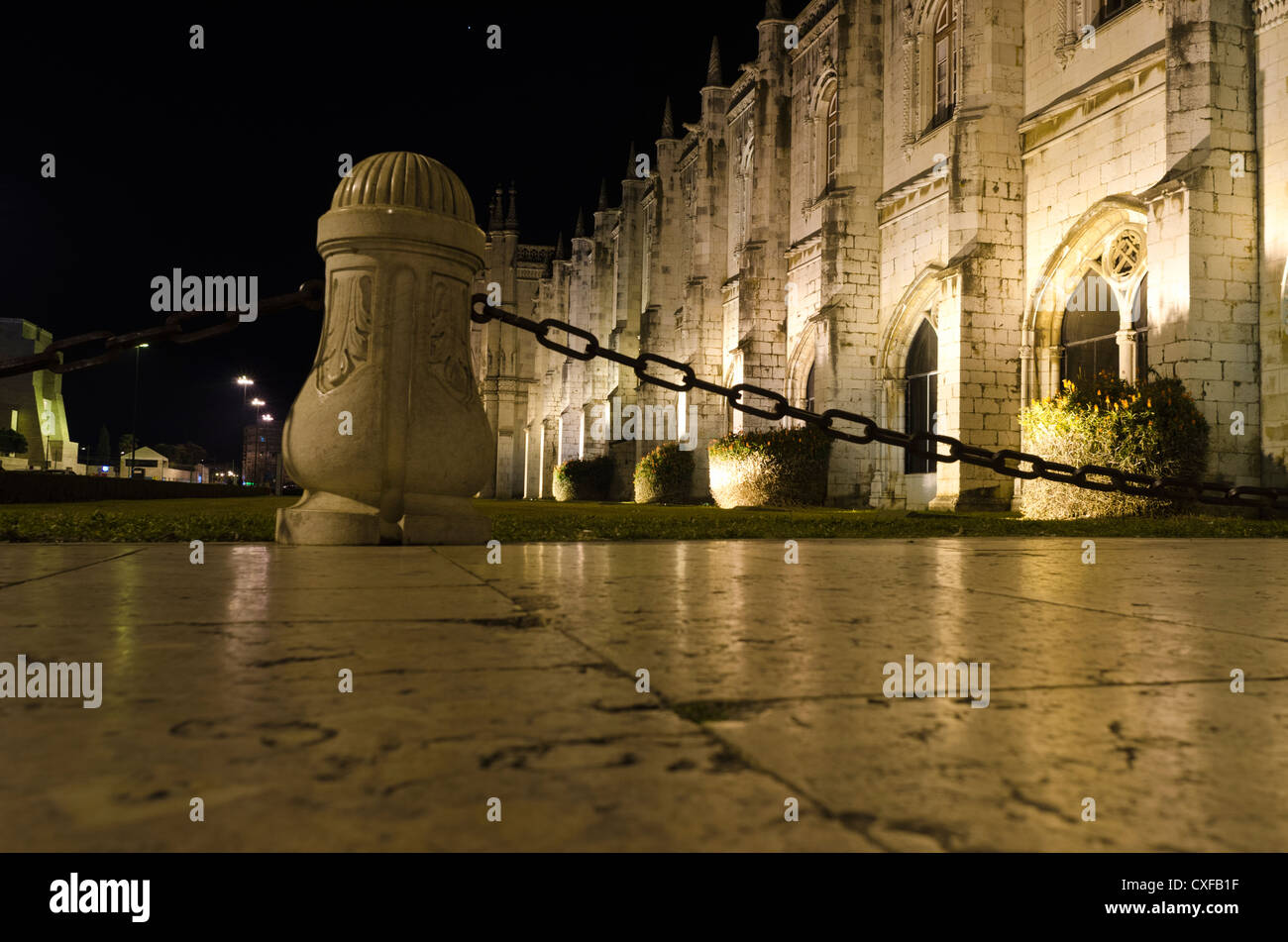 Hieronymite Jeronimos Monastery facade, Belem, Portugal Stock Photo - Alamy