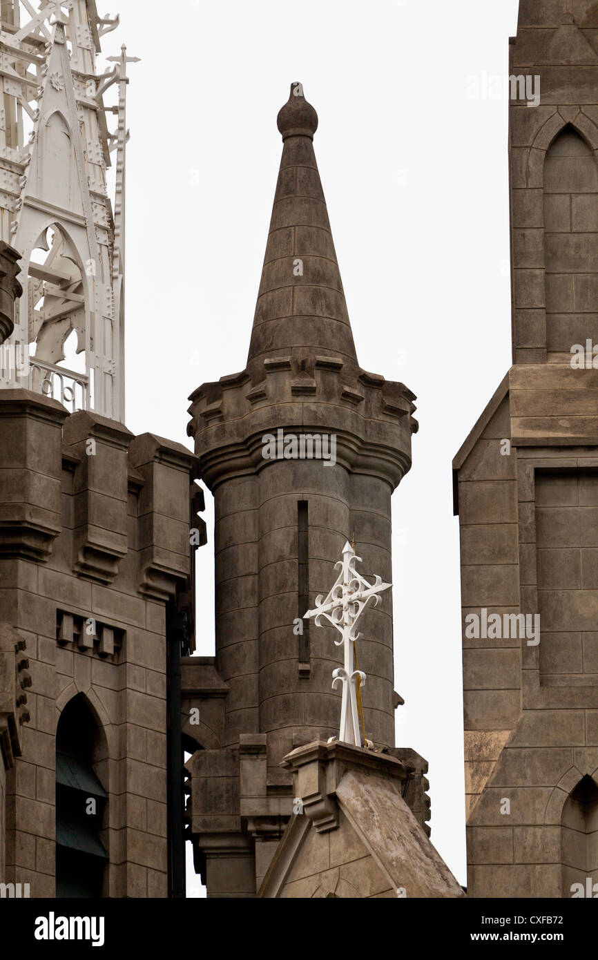 Indonesia jakarta cathedral catholic church hi-res stock photography ...