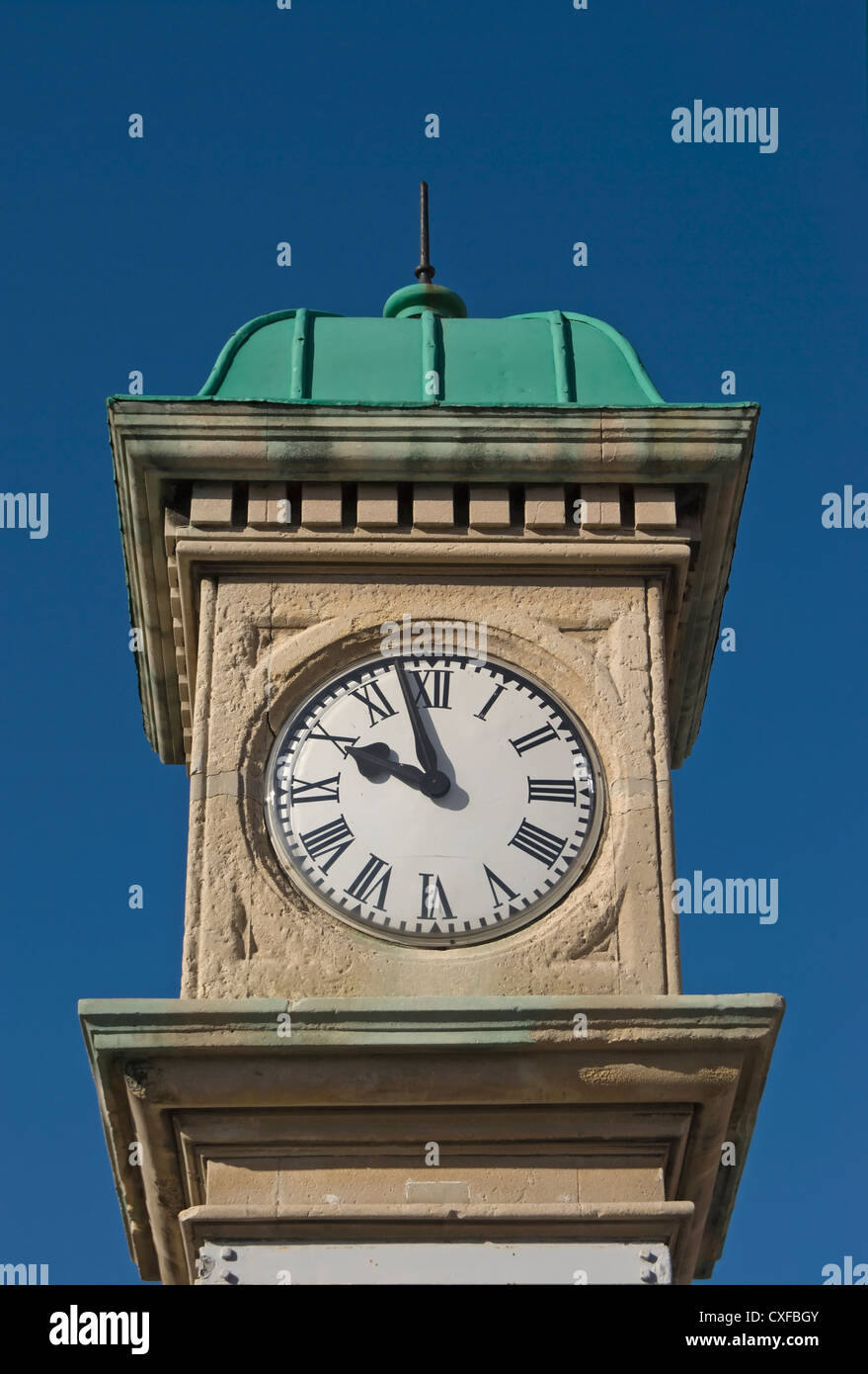 the 1897 sunbury cross clock, built to mark queen victoria's diamond ...
