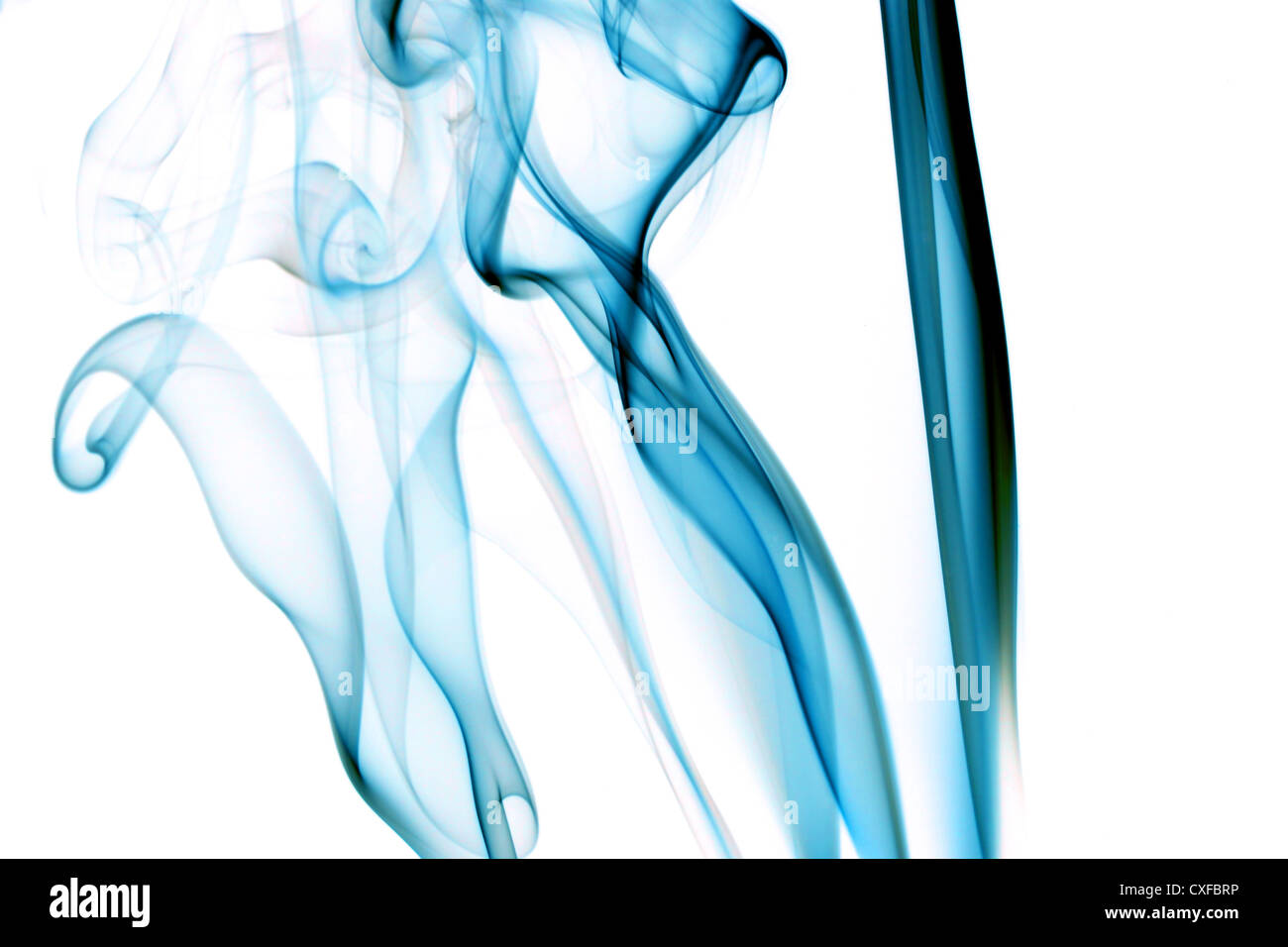 blue smoke abstract background close up Stock Photo - Alamy
