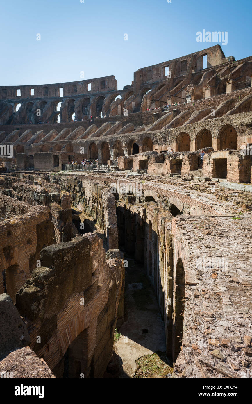 Colosseum interior, Rome, Roma, Italy, Italia, Europe Stock Photo - Alamy