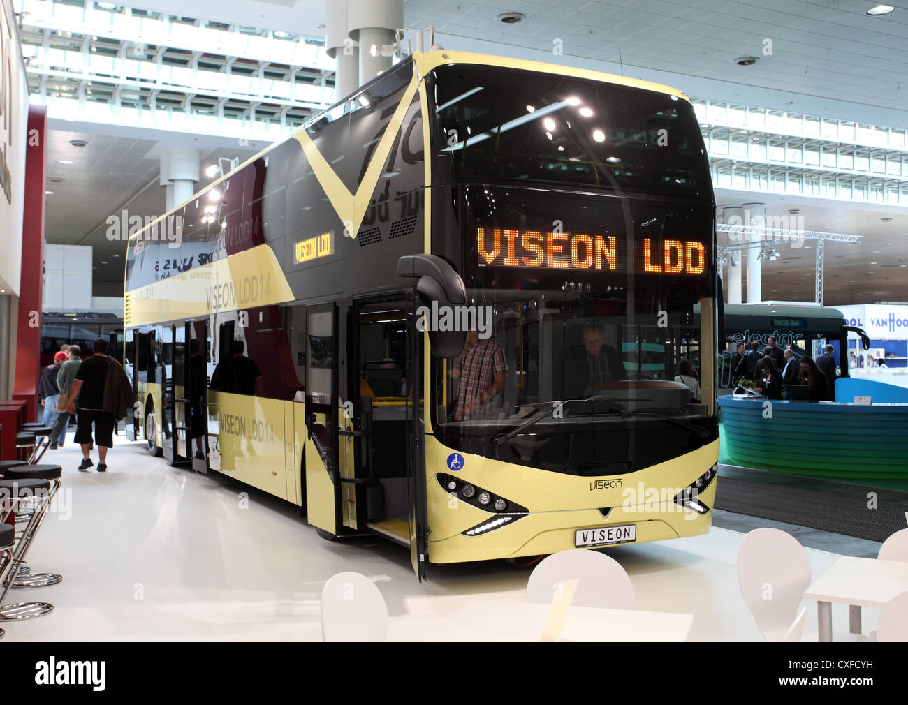 New Viseon LDD 14 Bus at the International Motor Show for Commercial Vehicles Stock Photo - Alamy