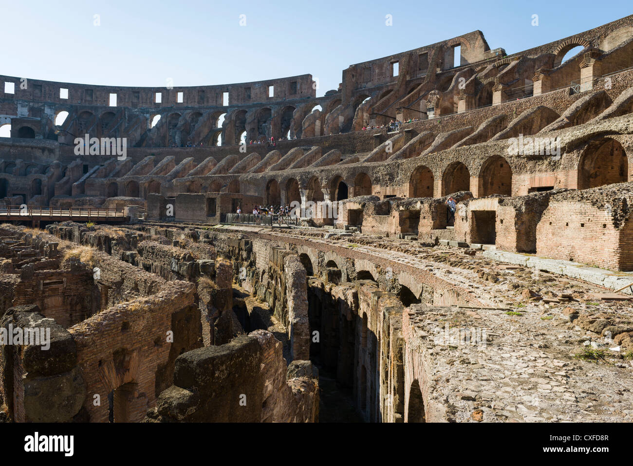 Colosseum interior, Rome, Roma, Italy, Italia, Europe Stock Photo - Alamy