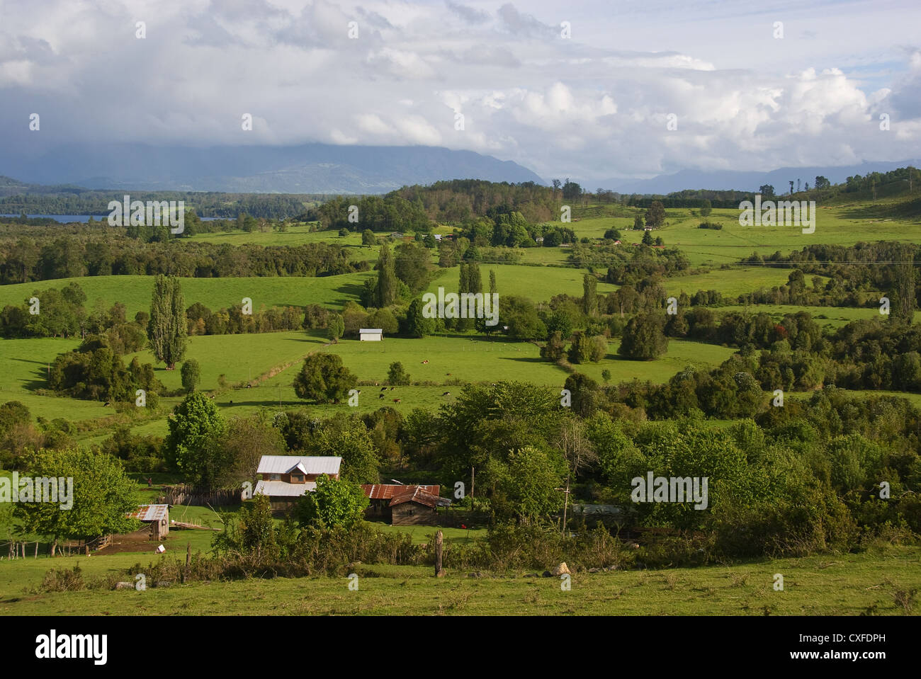 Lago calafquen chile hi-res stock photography and images - Alamy