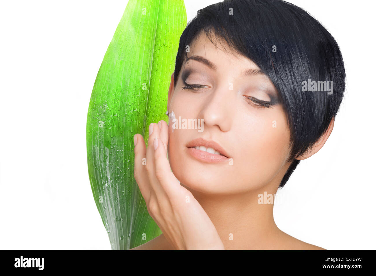 Skin human clean visage hi-res stock photography and images - Alamy