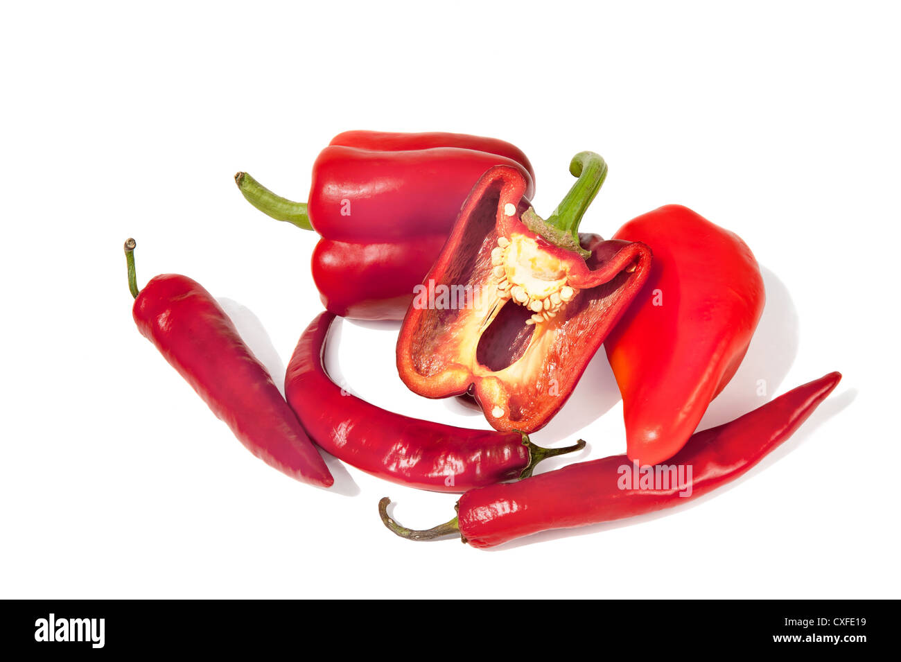 Pepper vegetable raw paprika hi-res stock photography and images - Alamy
