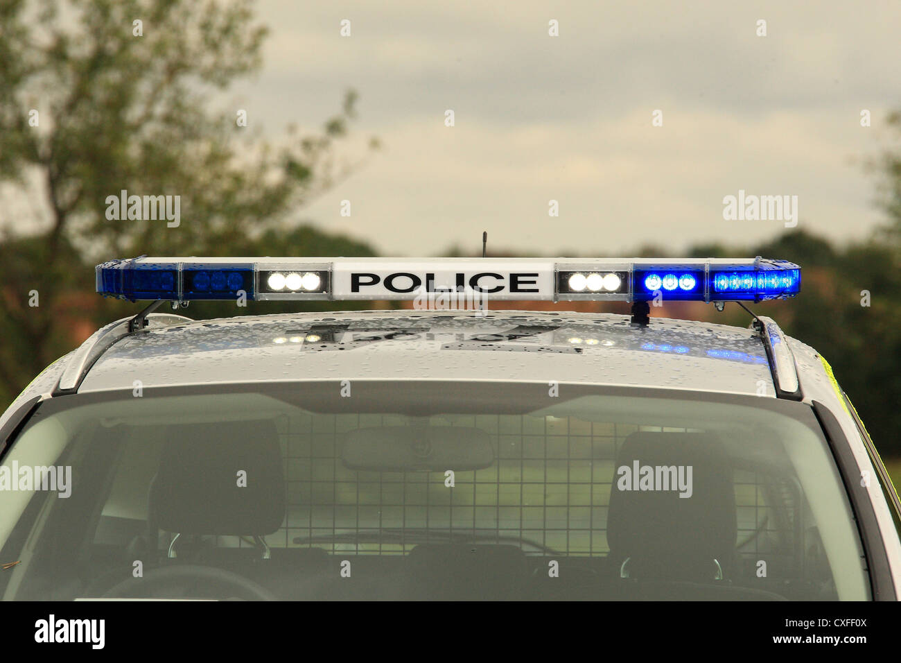 Generic Police vehicles and markings Stock Photo - Alamy