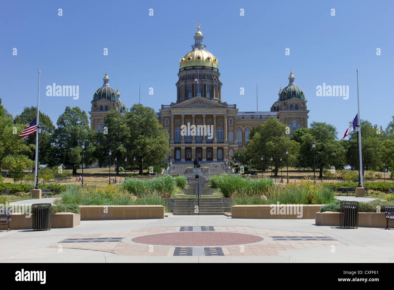 Iowa state capitol building hi-res stock photography and images - Alamy