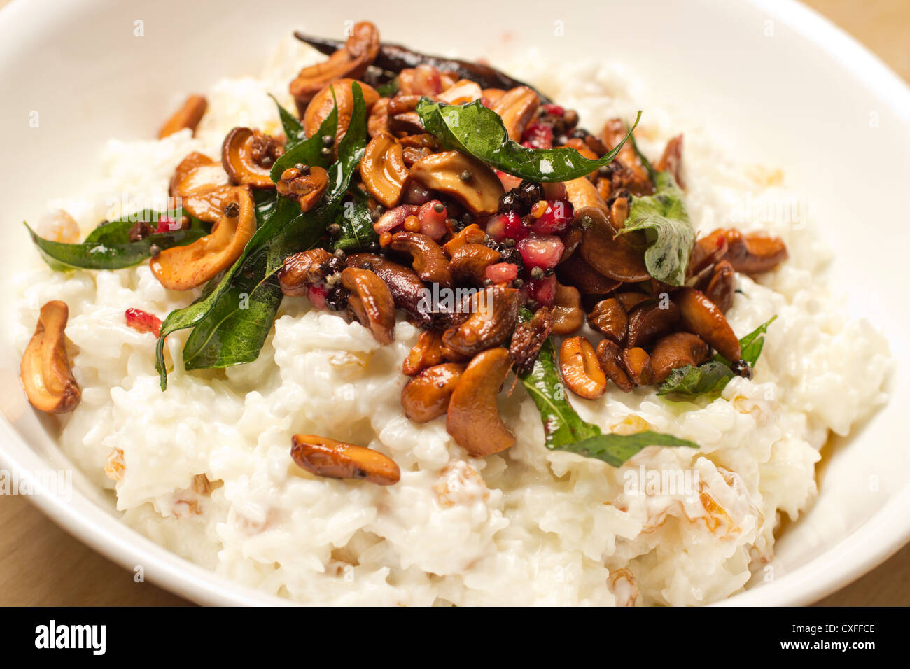 South Indian Curd Rice, sometimes called Yogurt Rice Stock Photo - Alamy