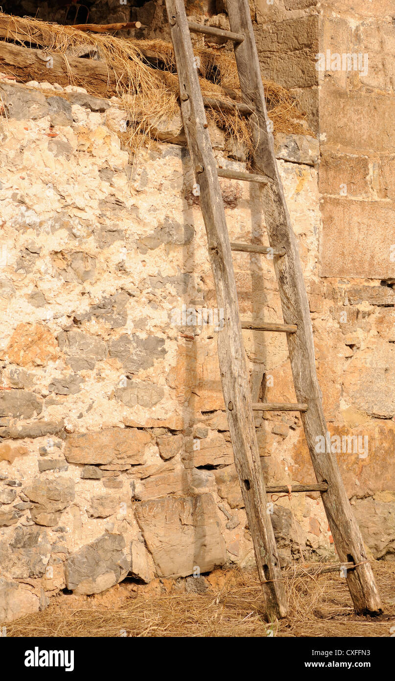 Hay loft ladder hi-res stock photography and images - Alamy