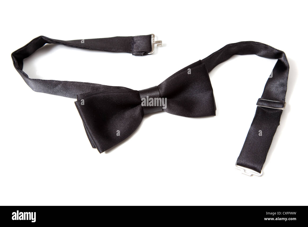 Black bow tie Stock Photo - Alamy