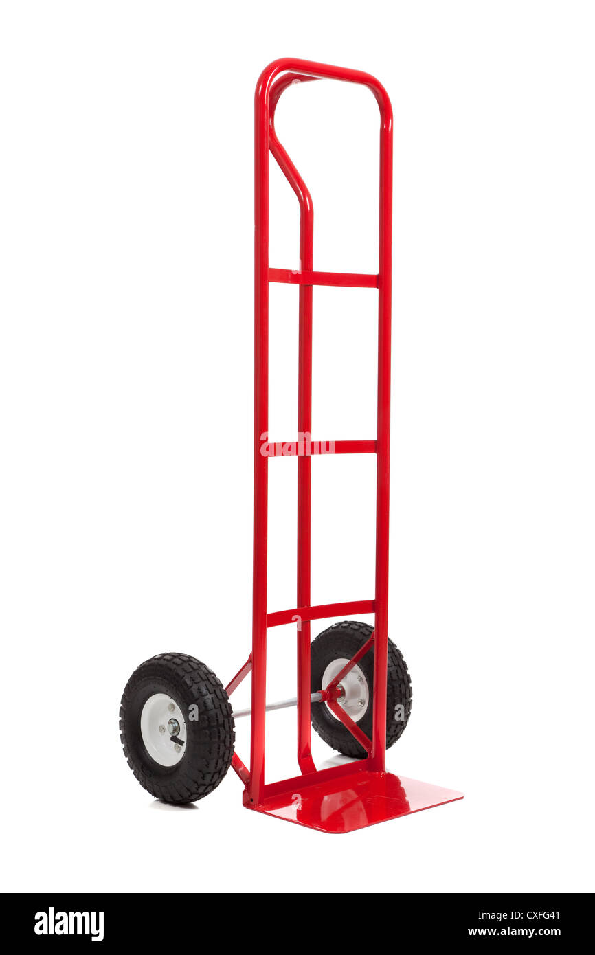 Pushing dolly Cut Out Stock Images & Pictures - Alamy