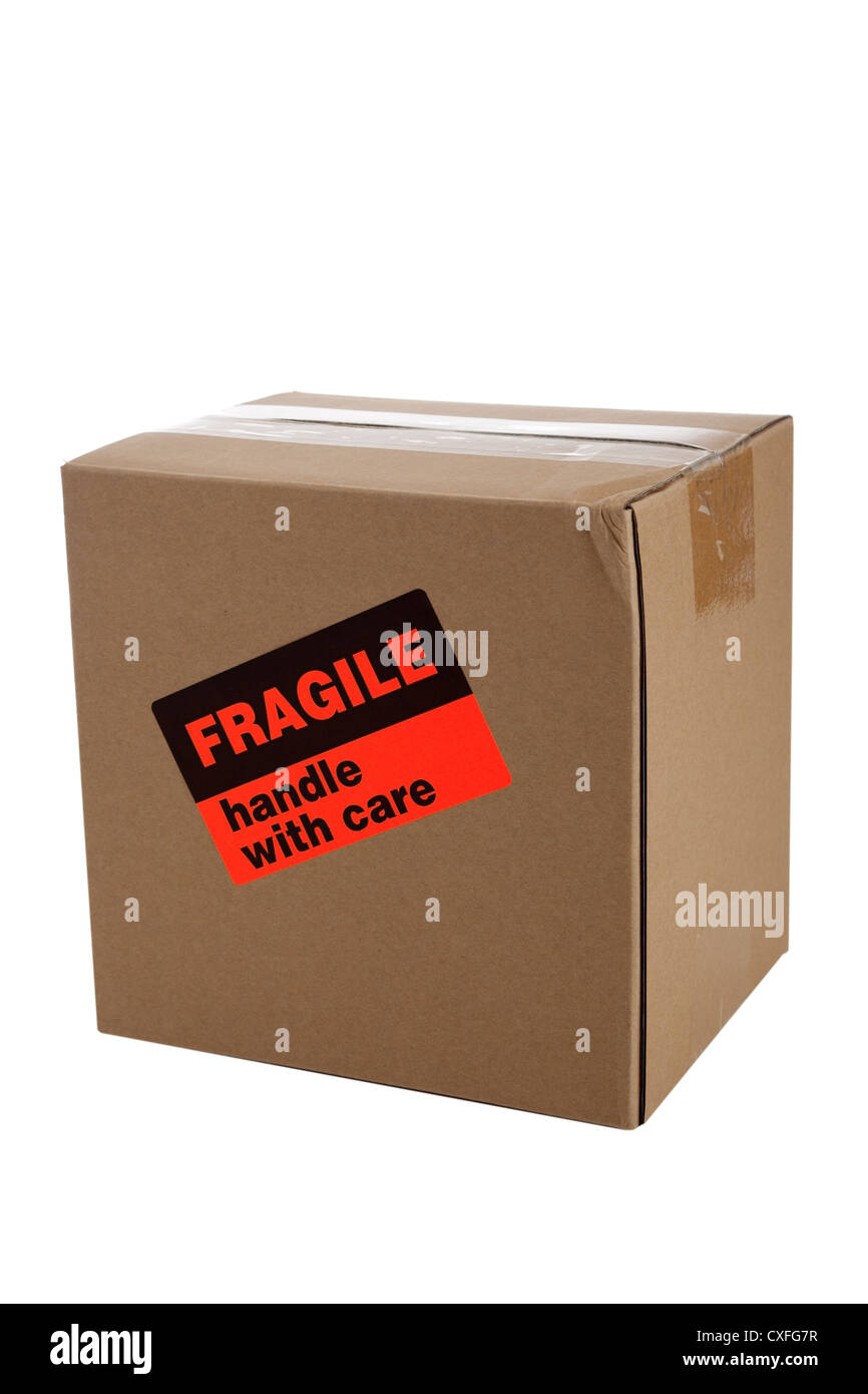 Fragile box hi-res stock photography and images - Alamy