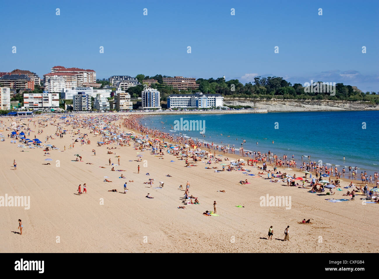 Sardinero Beach Santander Spain playa del sardinero santander cantabria ...