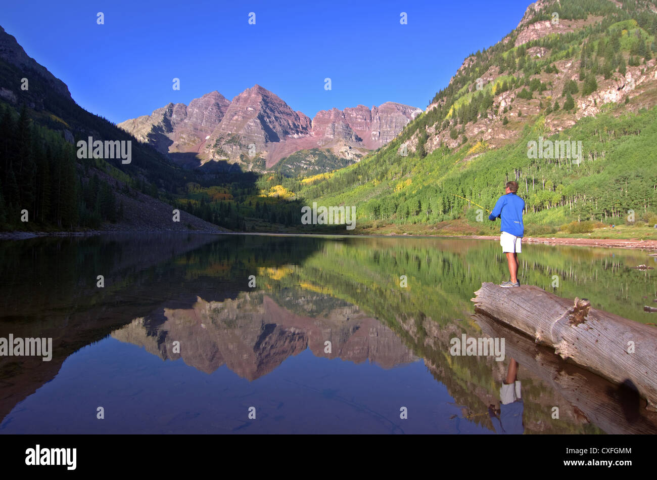 Maroon Bells Fishing A Magical Moment