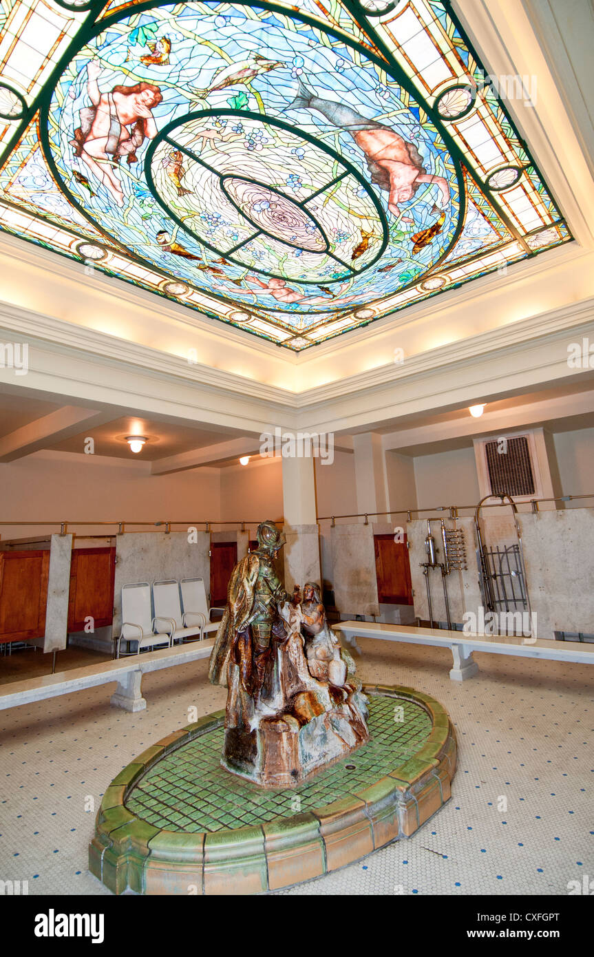 Arkansas, Hot Springs, Hot Springs National Park, Bathhouse Row ...