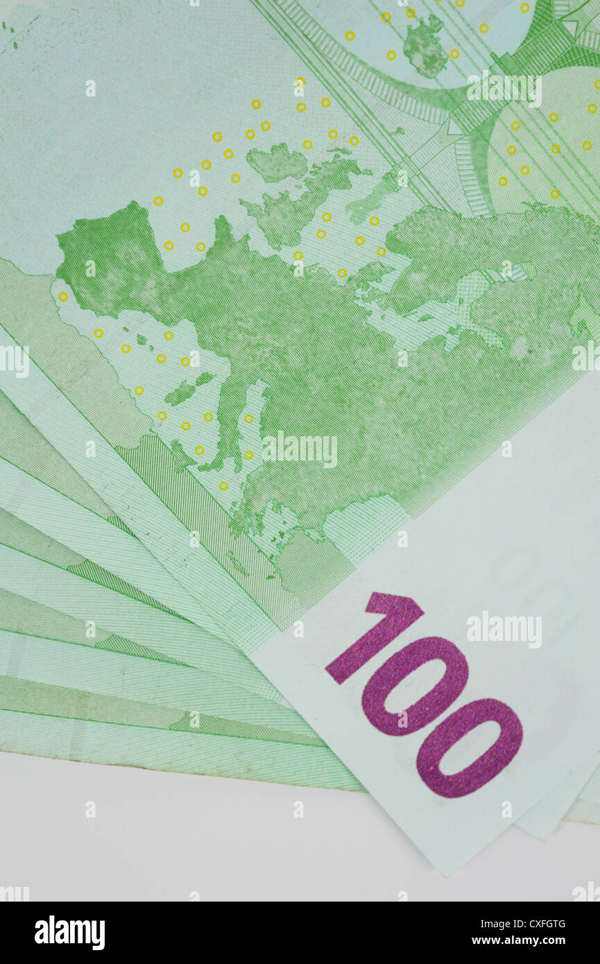 New euro banknotes as a background, close-up Stock Photo - Alamy