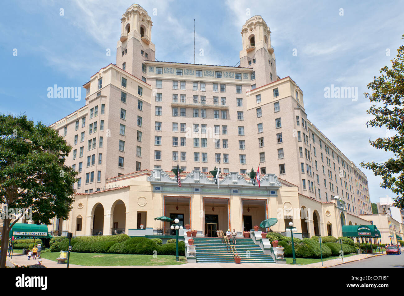 Arlington hotel hot springs hi-res stock photography and images - Alamy