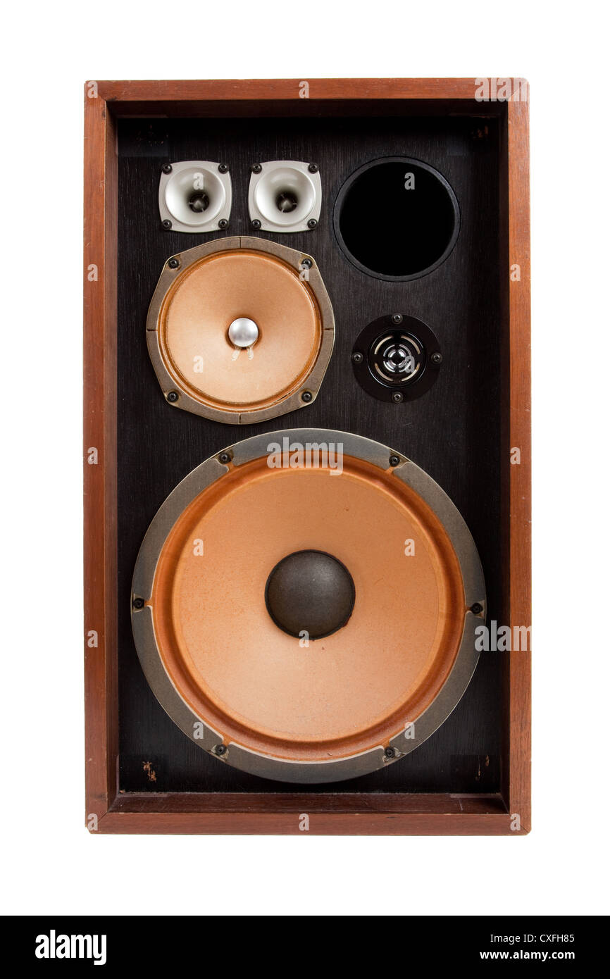 Stereo sound system Cut Out Stock Images & Pictures - Alamy
