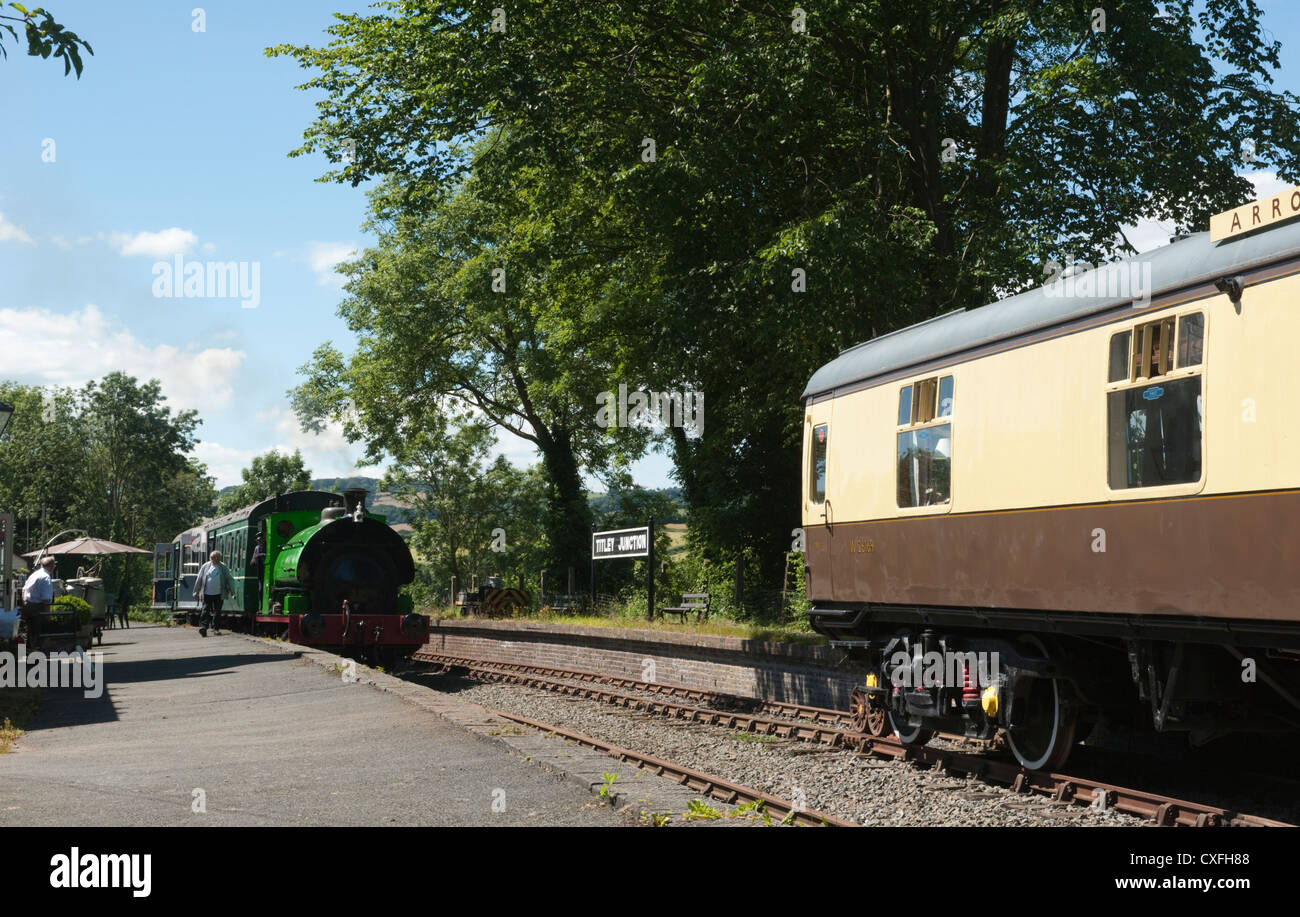 Titley junction railway station hi-res stock photography and images - Alamy