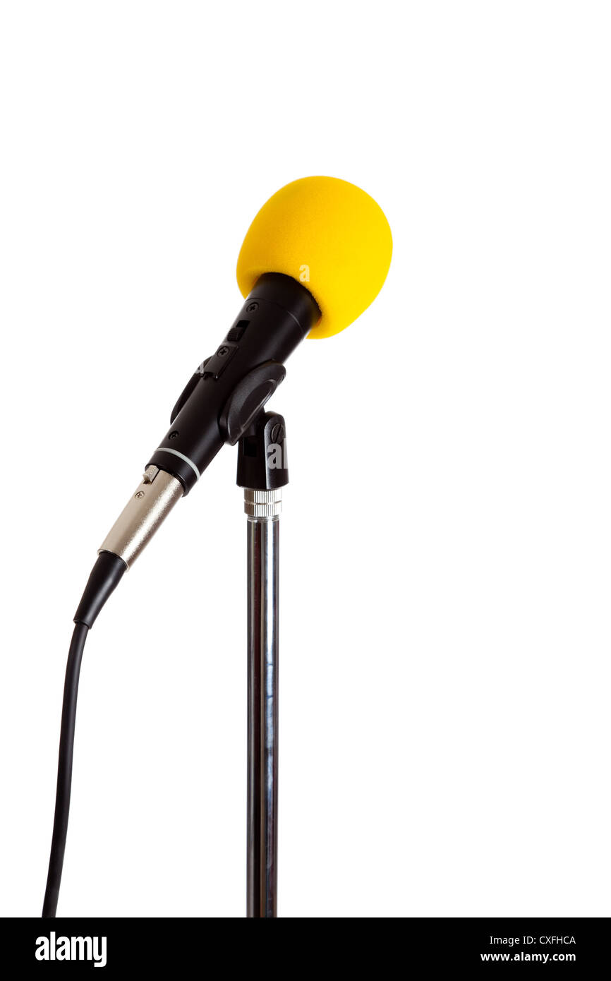 Microphone stand hi-res stock photography and images - Alamy
