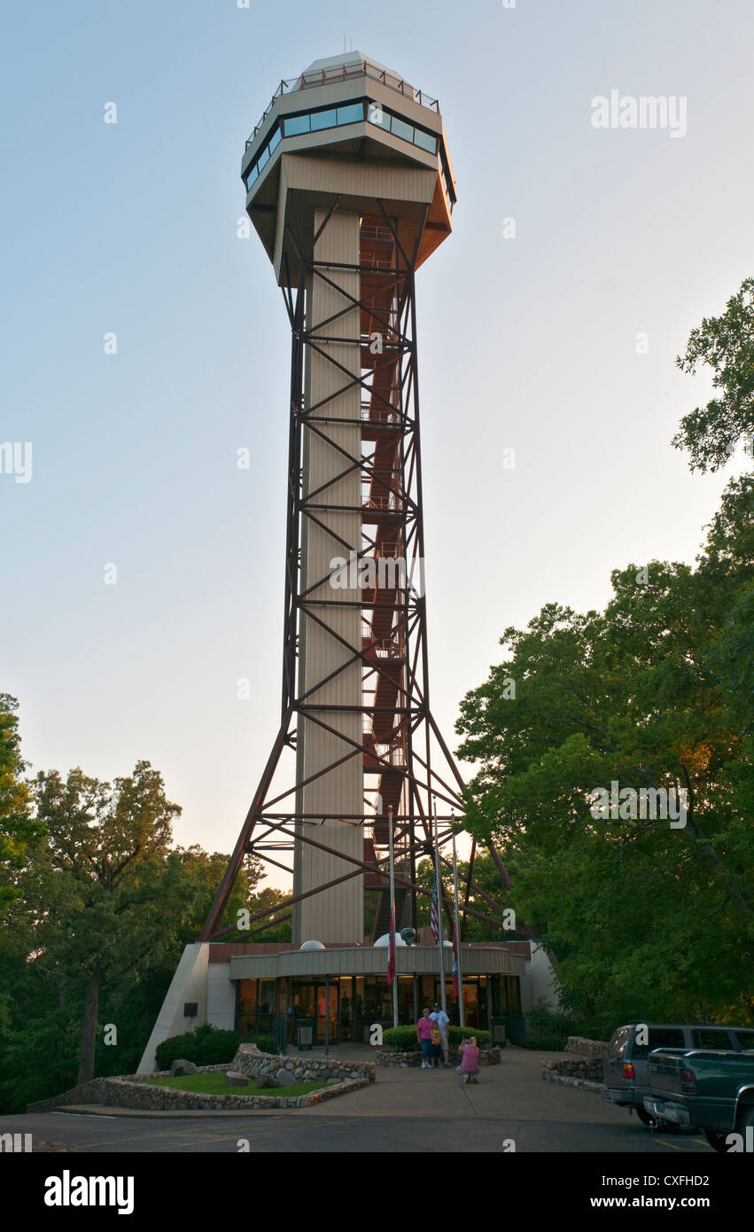 Hot springs mountain observation tower hi-res stock photography and ...