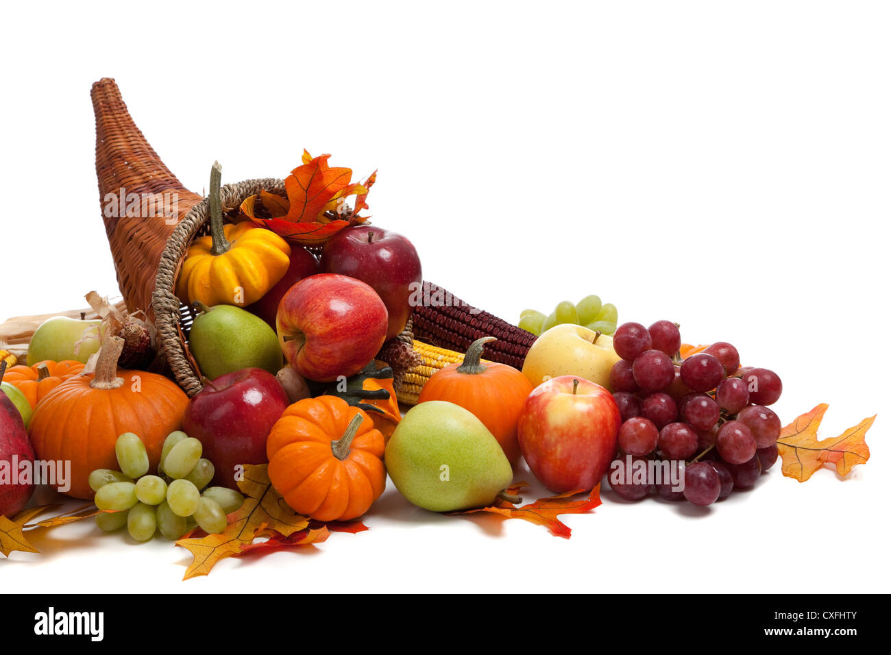 Overflowing cornucopia hi-res stock photography and images - Alamy