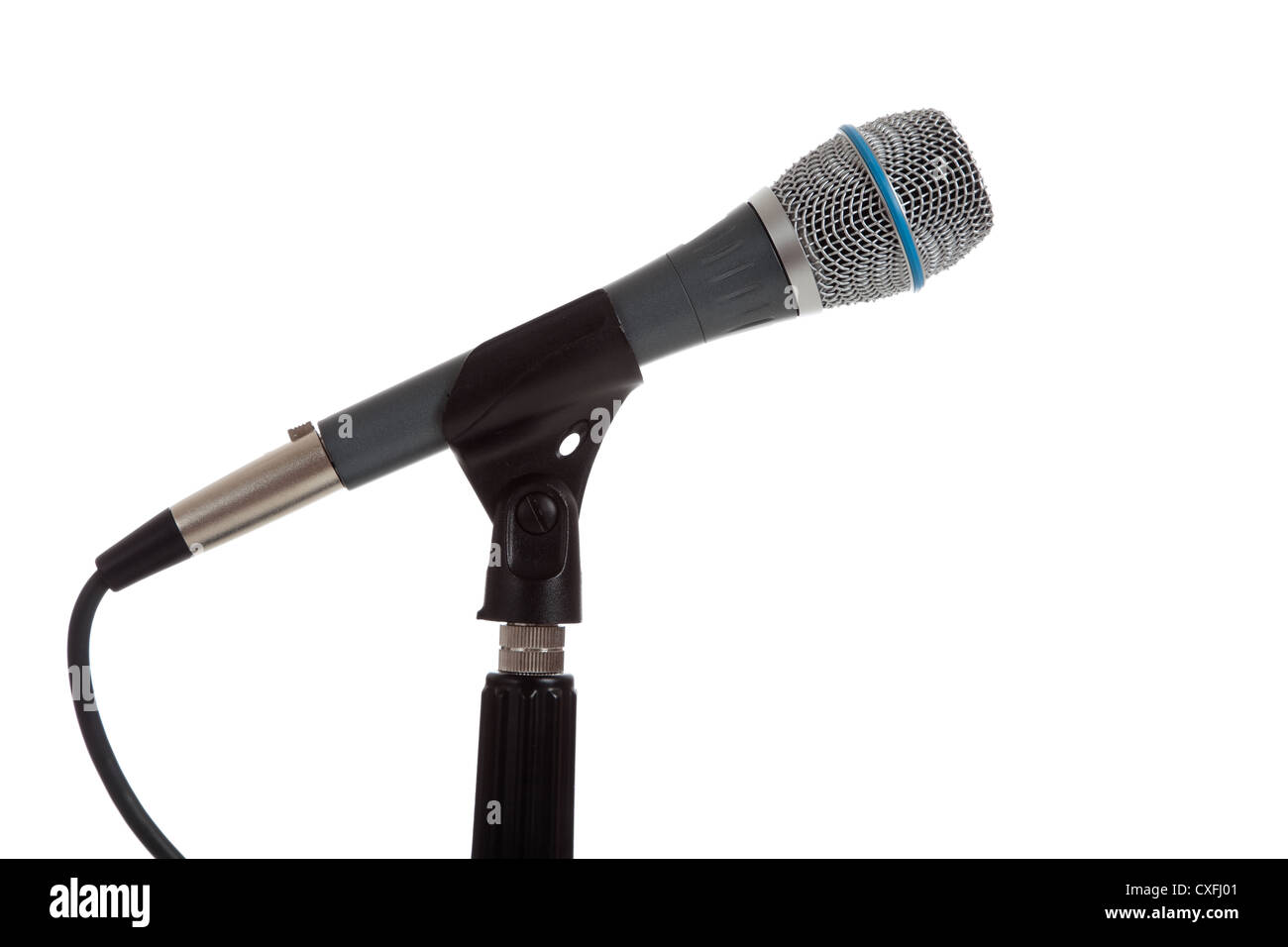 Mic stand hi-res stock photography and images - Alamy